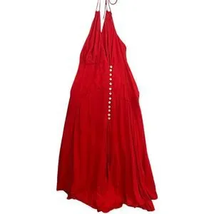 Free People | Dresses | Free People Red Maxi Dress | Poshmark
